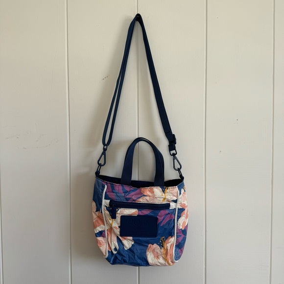 ALOHA Collection | Bags | Aloha Collection Blue Floral Crossbody Bag ...